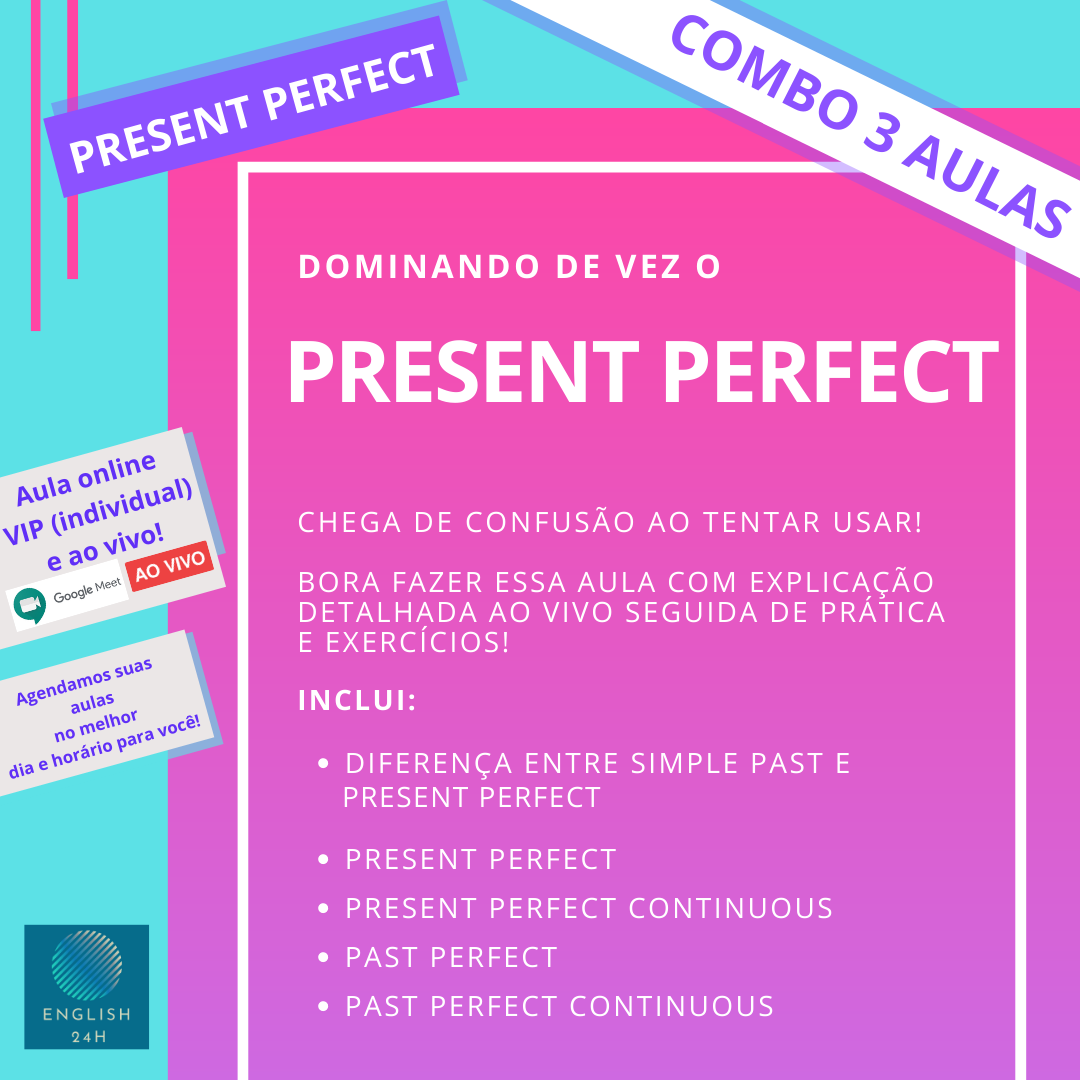 Dominando de vez o Present Perfect (Minicurso 3 aulas individuais e...