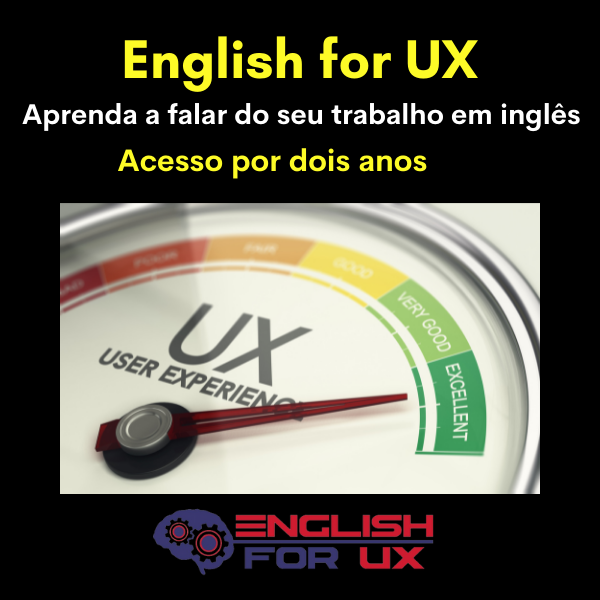 English for UX - Fluency School 2.0 | Hotmart