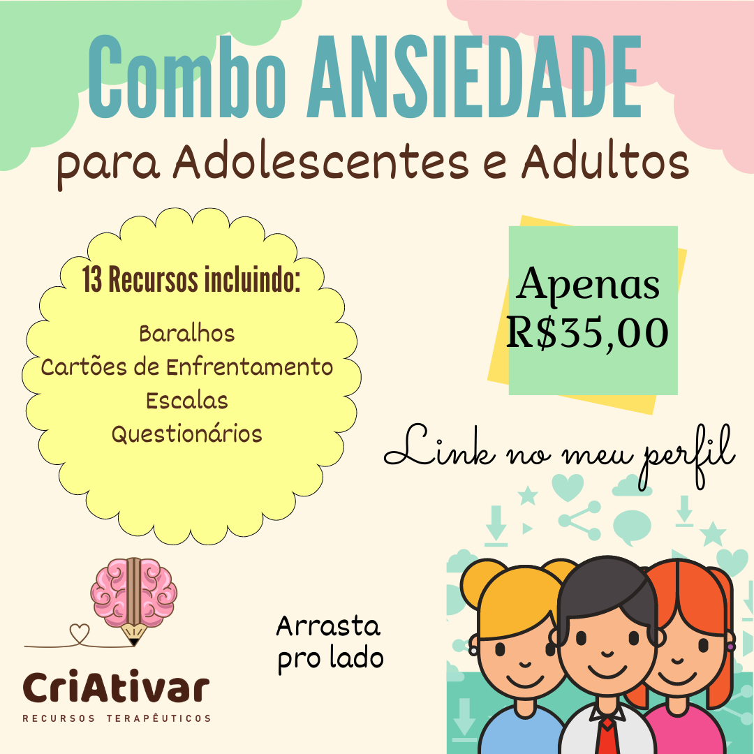 Dinâmica Sobre Ansiedade Psicologia - RETOEDU