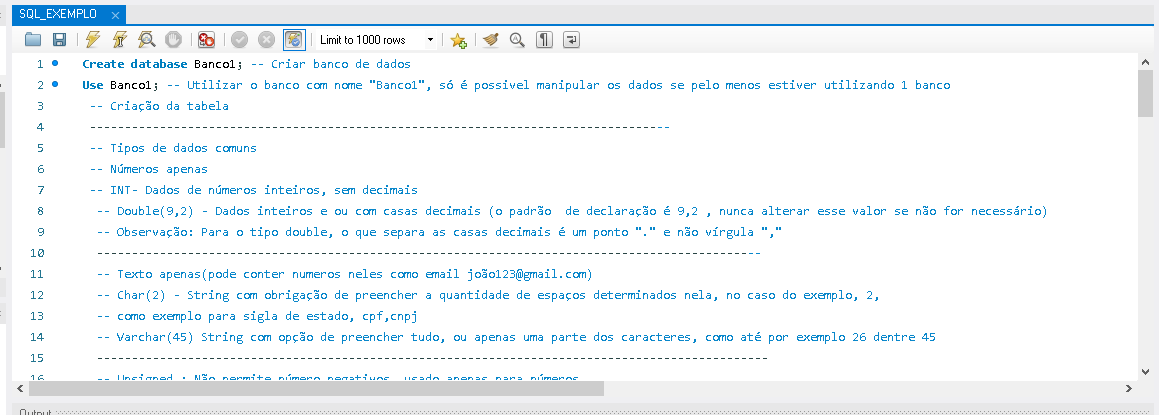 Guia SQL - Arquivo baixável pronto para uso e aprendizado(Modelo f...
