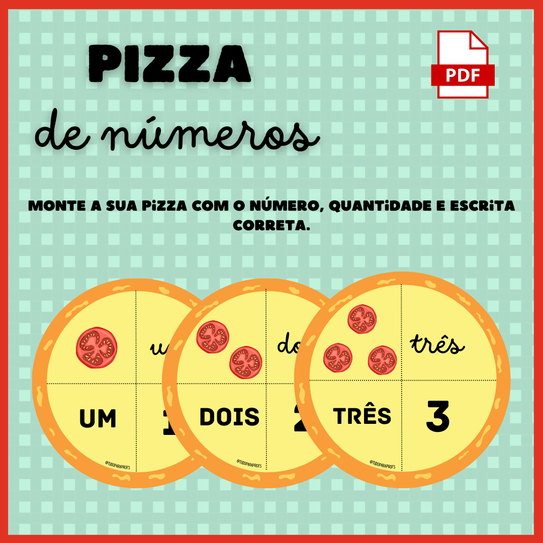 Pizza de números - Mariel | Hotmart