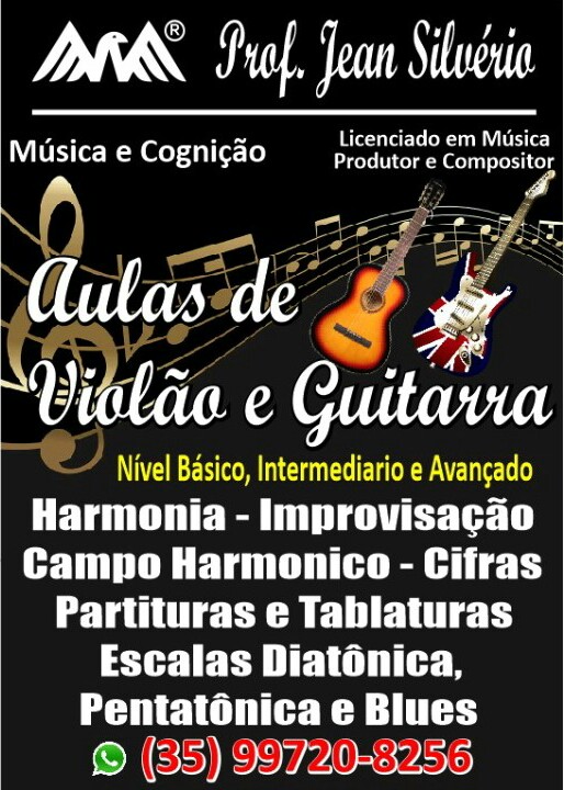 Curso de Violão e Teoria Musical Nível Básico - Jean Silverio | Hot...