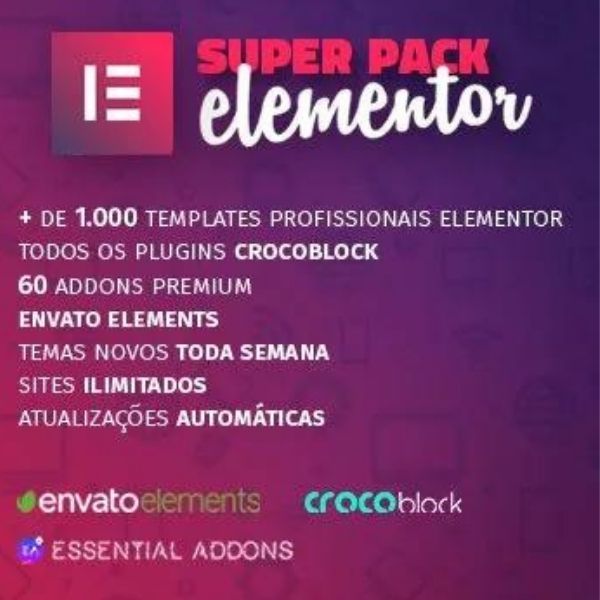 Super Pack Elementor PRO - GTS Treinamentos | Hotmart
