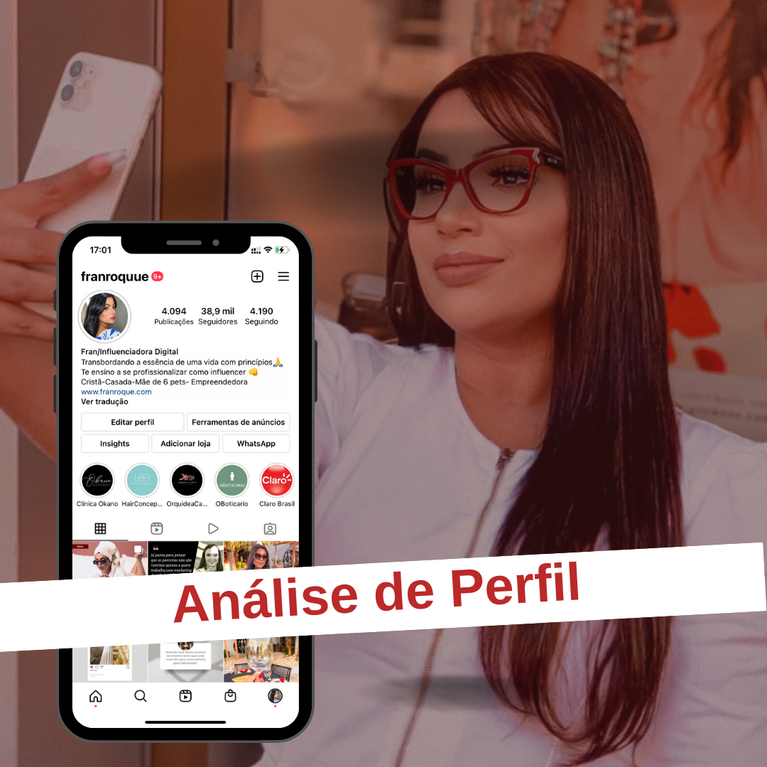 Método Fran Roque - Seu Perfil do Instagram mais Profissional - Fra...