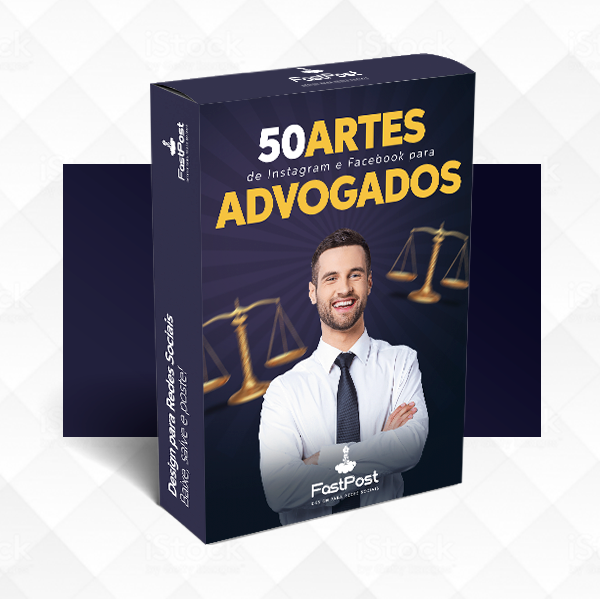 50 Artes de Redes Sociais para Advogados - Gabriel Minelli | Hotmart