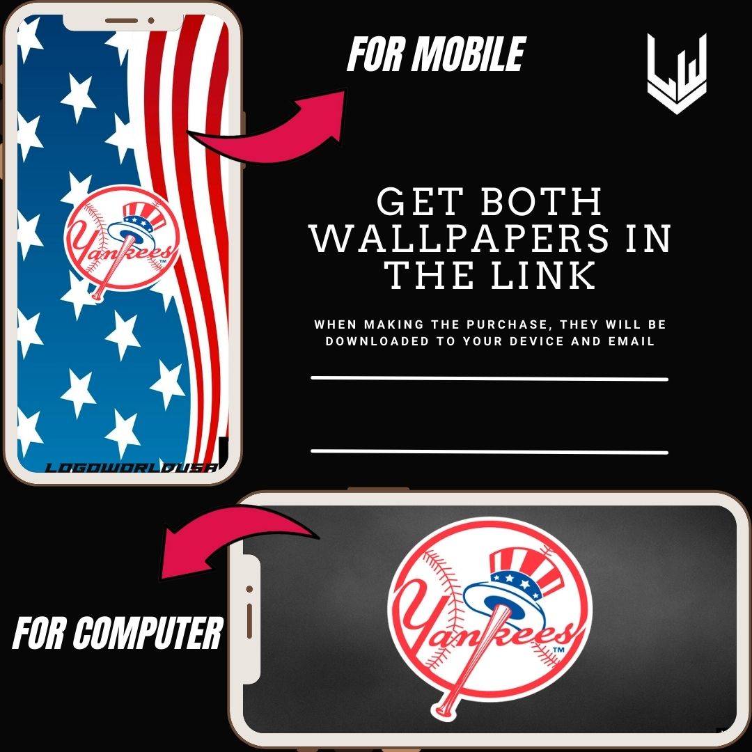 NEW YORK YANKEES - Wallpaper for cell phone + computer - LOGOWORLD ...