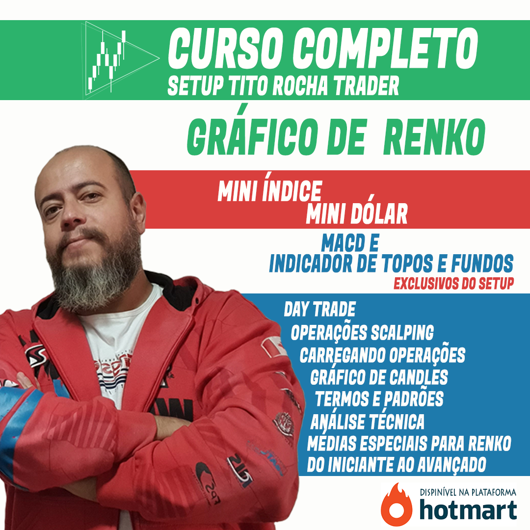 CURSO TITO ROCHA TRADER | MINI ÍNDICE E MINI DÓLAR NO GRÁFICO DE RE...