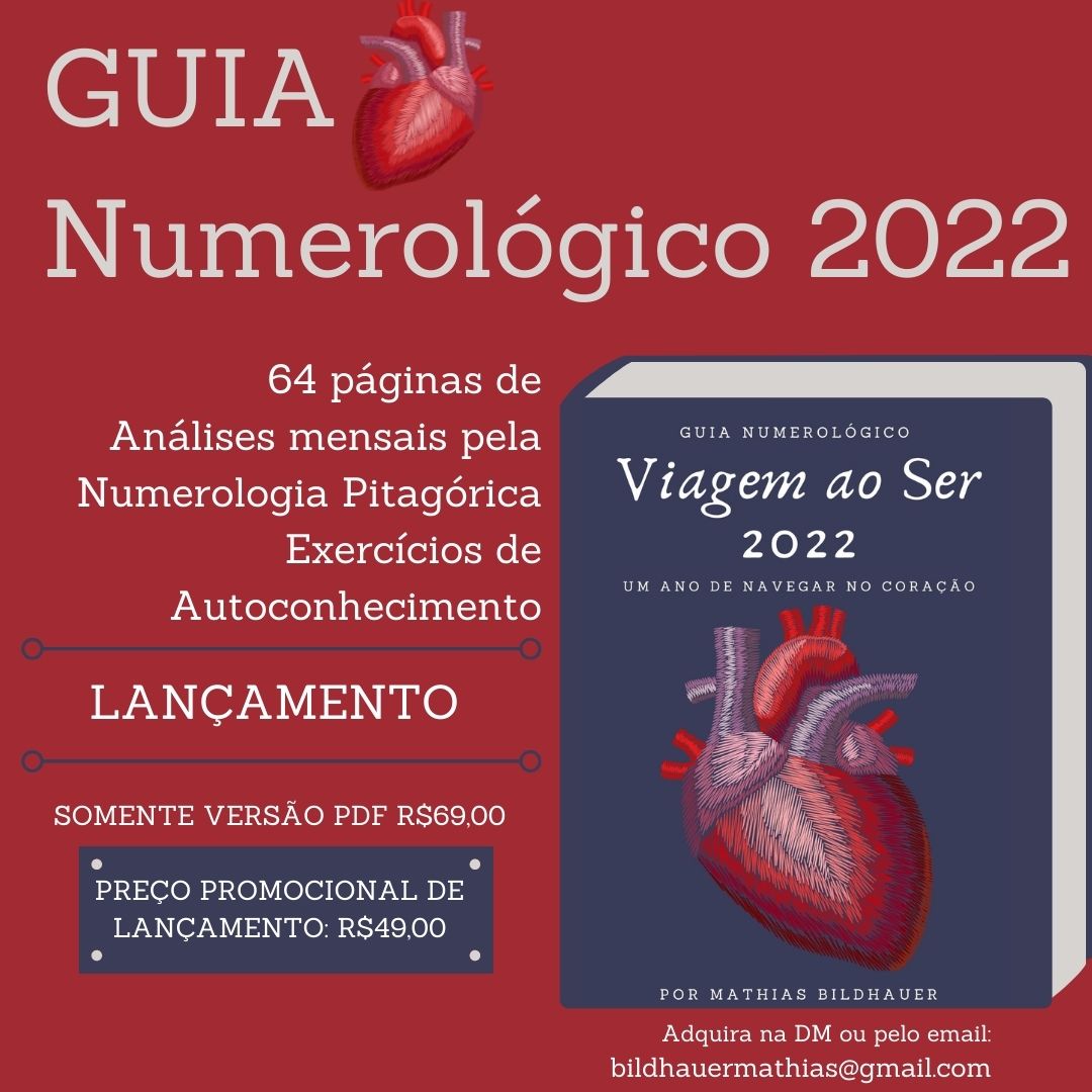 GUIA NUMEROLÓGICO VIAGEM AO SER 2022 - Mathias Bildhauer | Hotmart