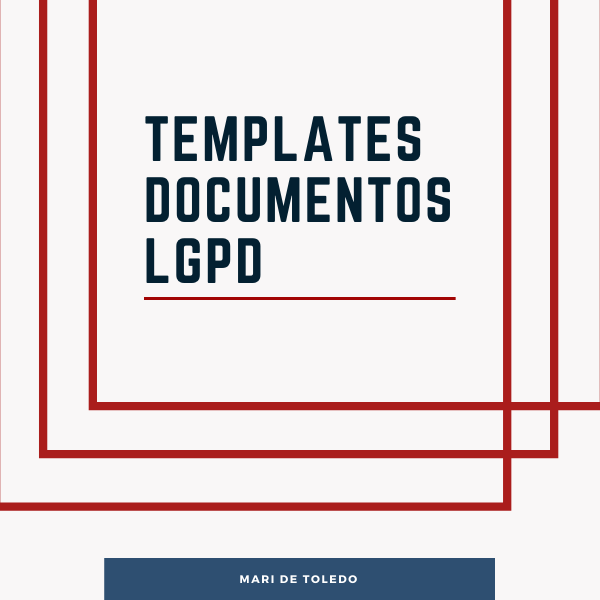 Templates Documentos LGPD - Empreendedorismo Legal | Hotmart
