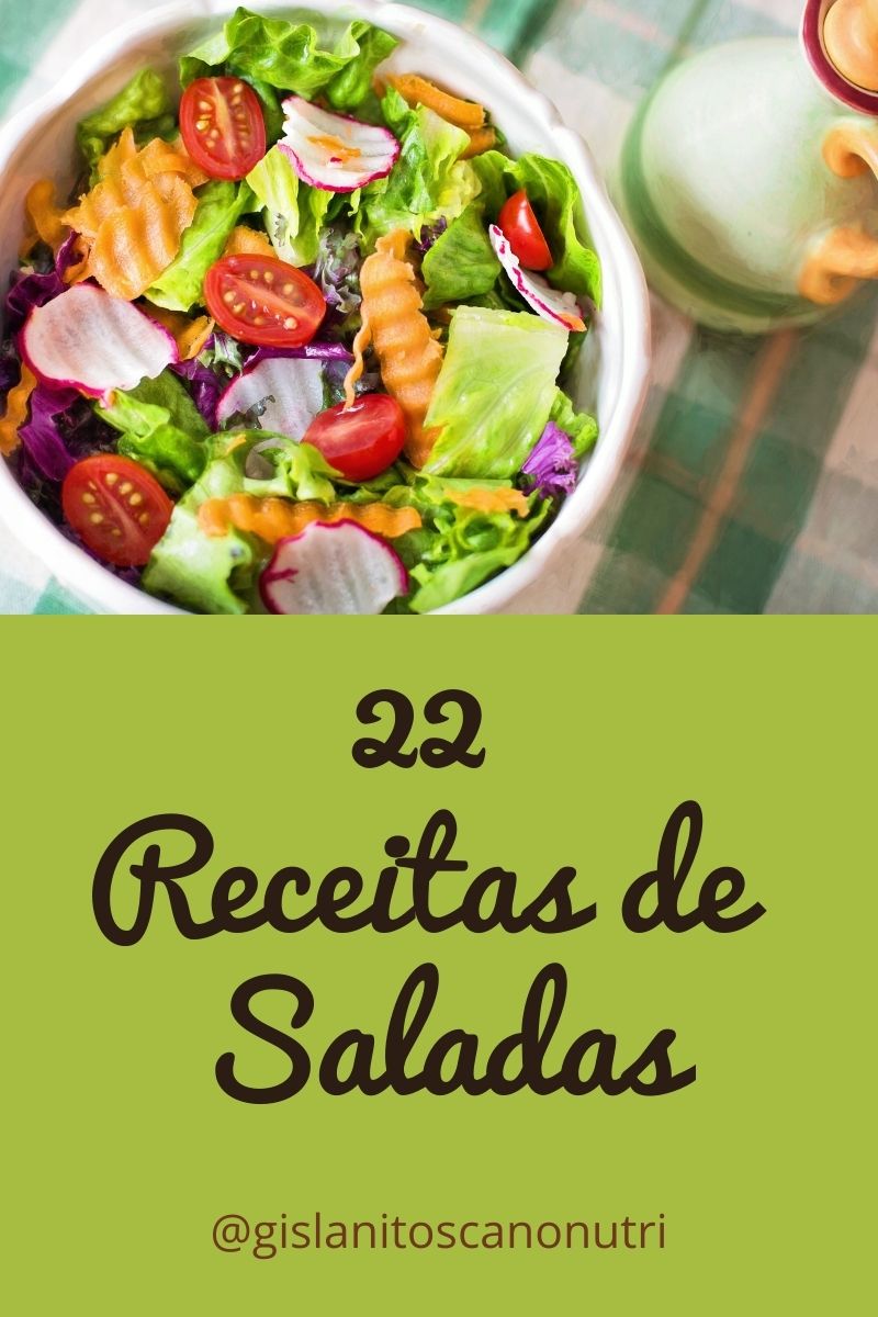 22 Receitas de Saladas - Gislani Toscano | Hotmart