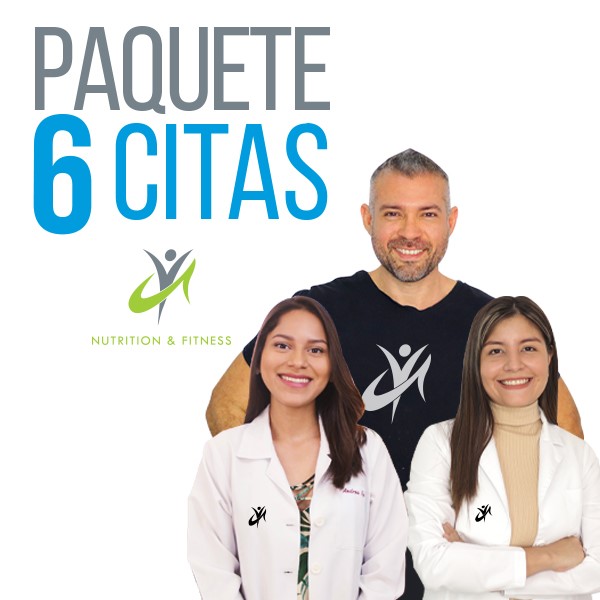 Paquete de 6 Citas en Adrian Yépez Nutrition & Fitness - VidAcademi...