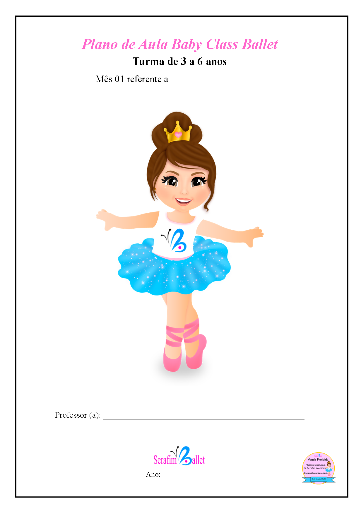Kit Planos de Aula Baby Class Ballet - Serafim Ballet | Hotmart