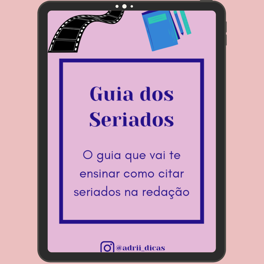 Como Citar Series Em Redação Retoedu
