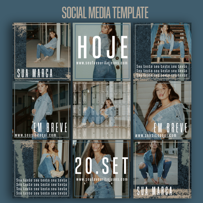 Social Media Template - Isabele Natalie Moreira | Hotmart