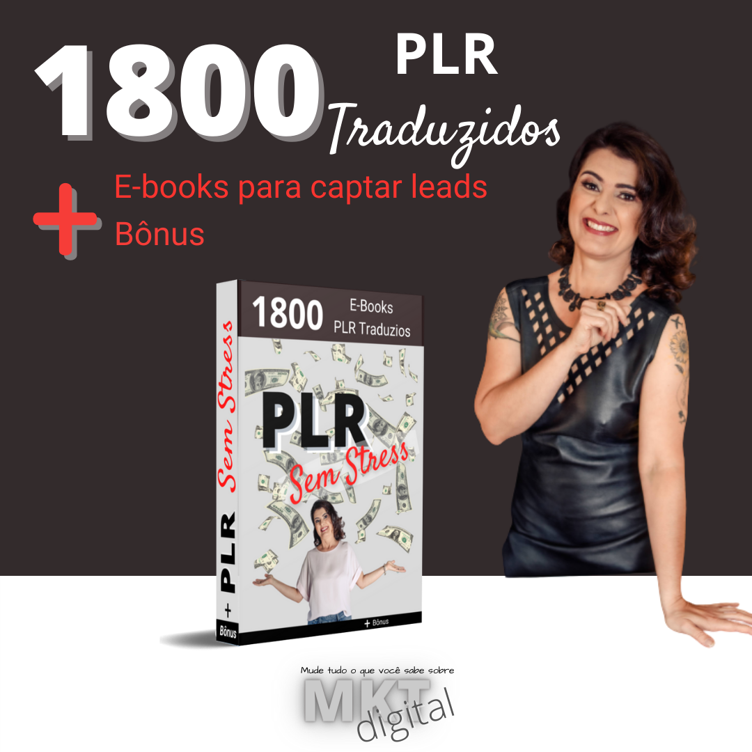 1800 PLR Sem Stress - Patrícia Medeiros MKT Sem Stress | Hotmart