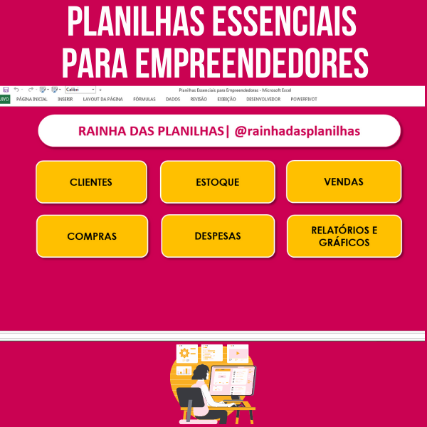 Planilhas Essenciais para Empreendedores de Sucesso! - Rainha das P...