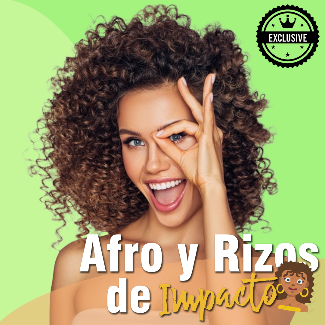 Afros y Rizos de impacto: Aprende sobre tratamiento, nutrición y re...