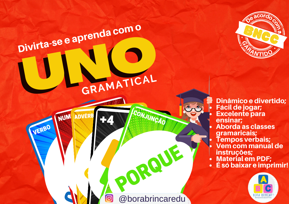 UNO Gramatical Classes De Palavras Daniel Carneiro Da Silva Hotmart UNO Gramatical Classes De Palavras Daniel Carneiro Da Silva Hotmart