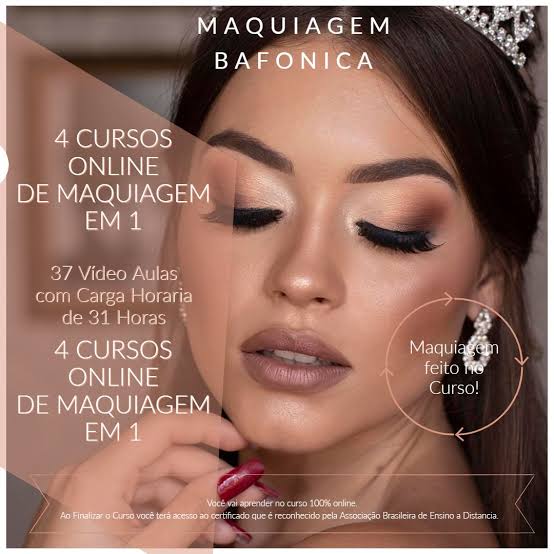 Curso de Maquiagem Profissional Online - jhiulia Jeniffer Correia ...