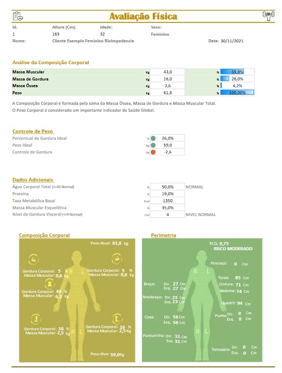 Sistema de Avaliação Física - José Henrique Ferreira | Hotmart