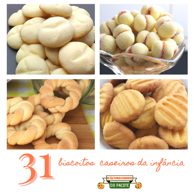 31 receitas de biscoitos caseiros da infância - Lívia Monteiro | Hotmart