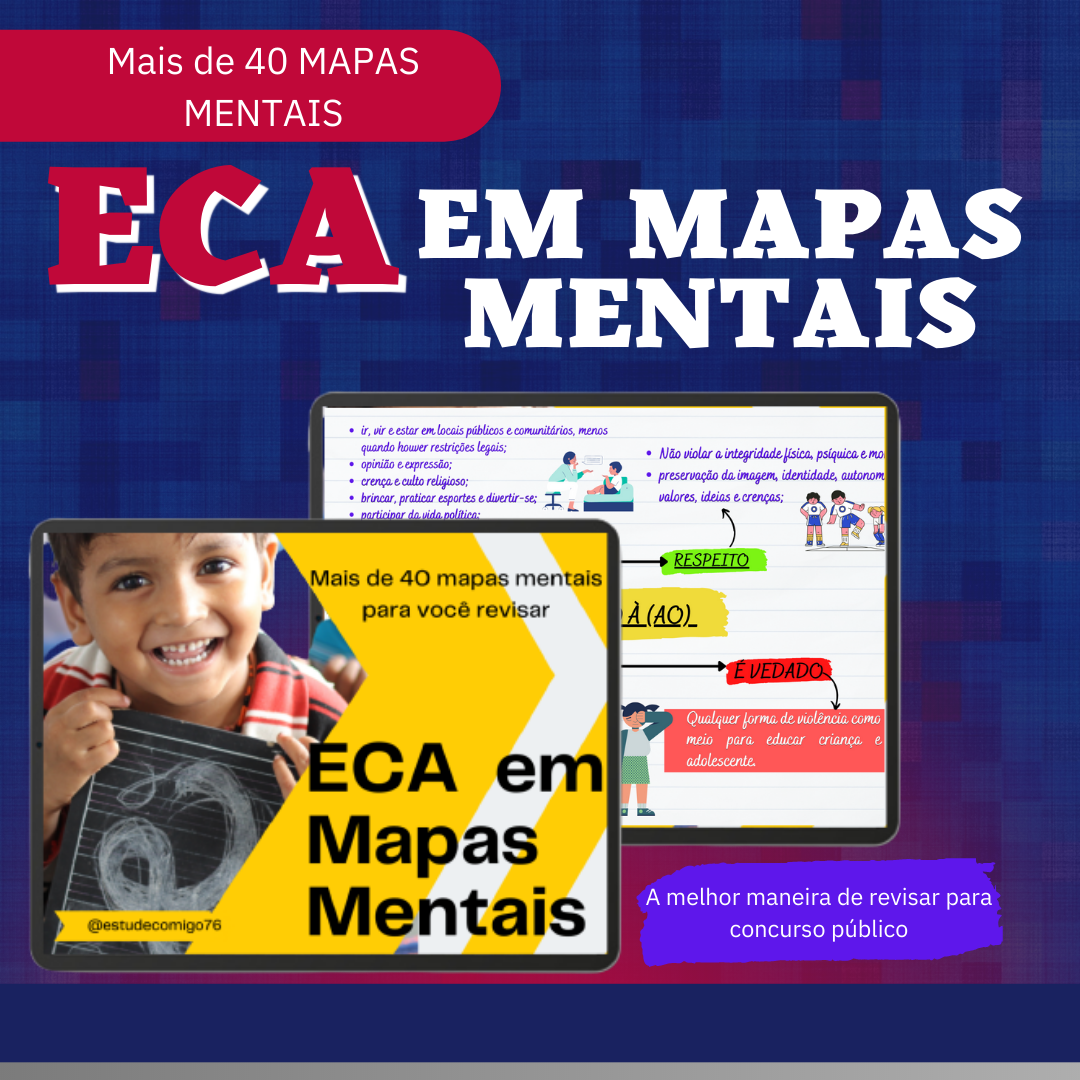 ECA em MAPAS MENTAIS - Gleiciane Rodrigues Soares | Hotmart