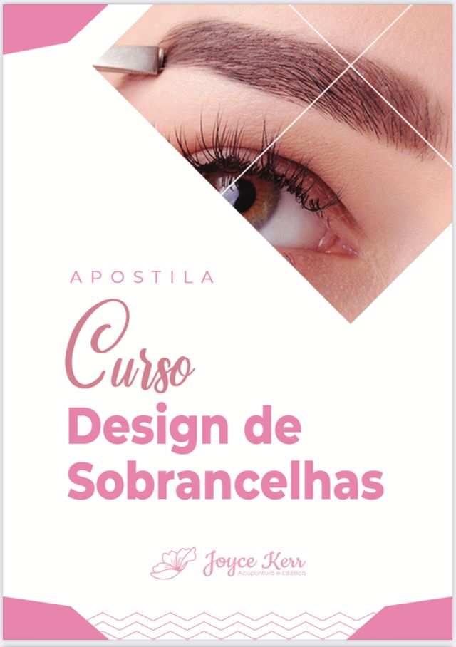 Curso Designe de sobrancelhas - Joyce Kerr | Hotmart