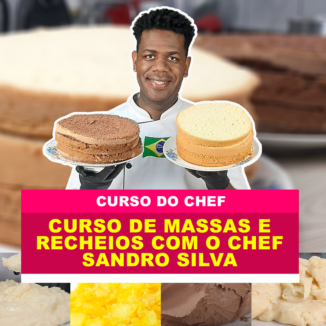 Curso de Massas e Recheios com o Chef Sandro Silva - Chef Sandro Silva ...
