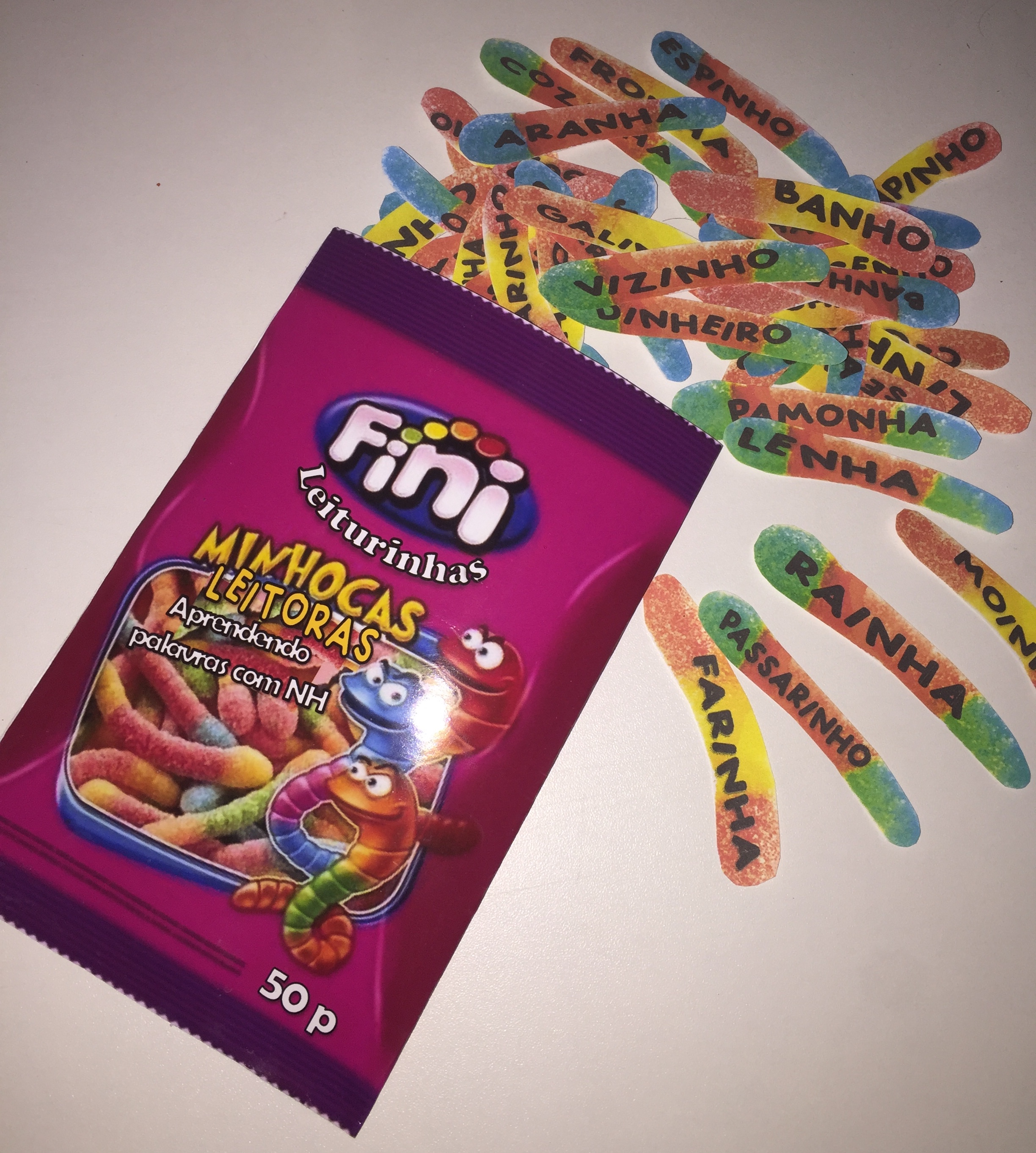 Recurso Didático: Fini Leiturinha-Palavras com NH - Renata Ramos