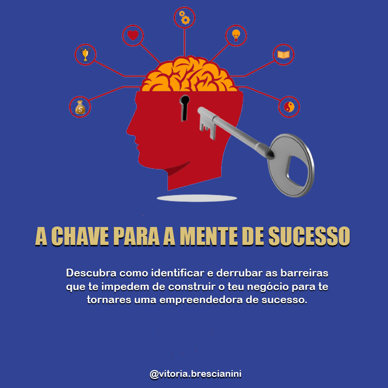 A Chave para a Mente de Sucesso - Vitória Brescianini | Hotmart