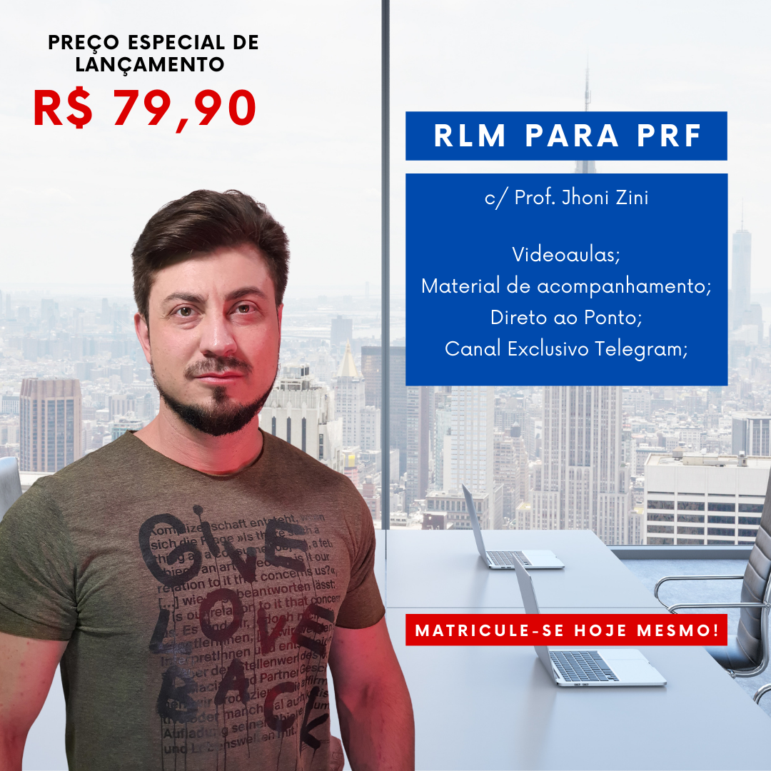 Raciocínio Lógico-Matemático para PRF - Jhoni Zini | Hotmart