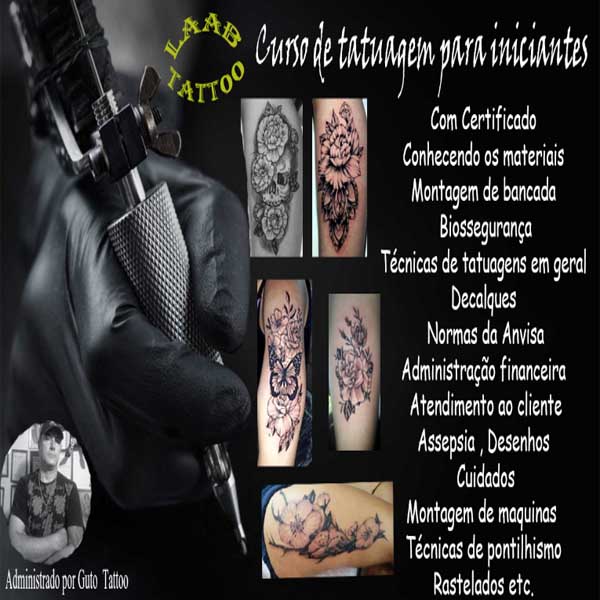 Curso de Tatuagem para iniciantes e intermediário - Luis Augusto Al...