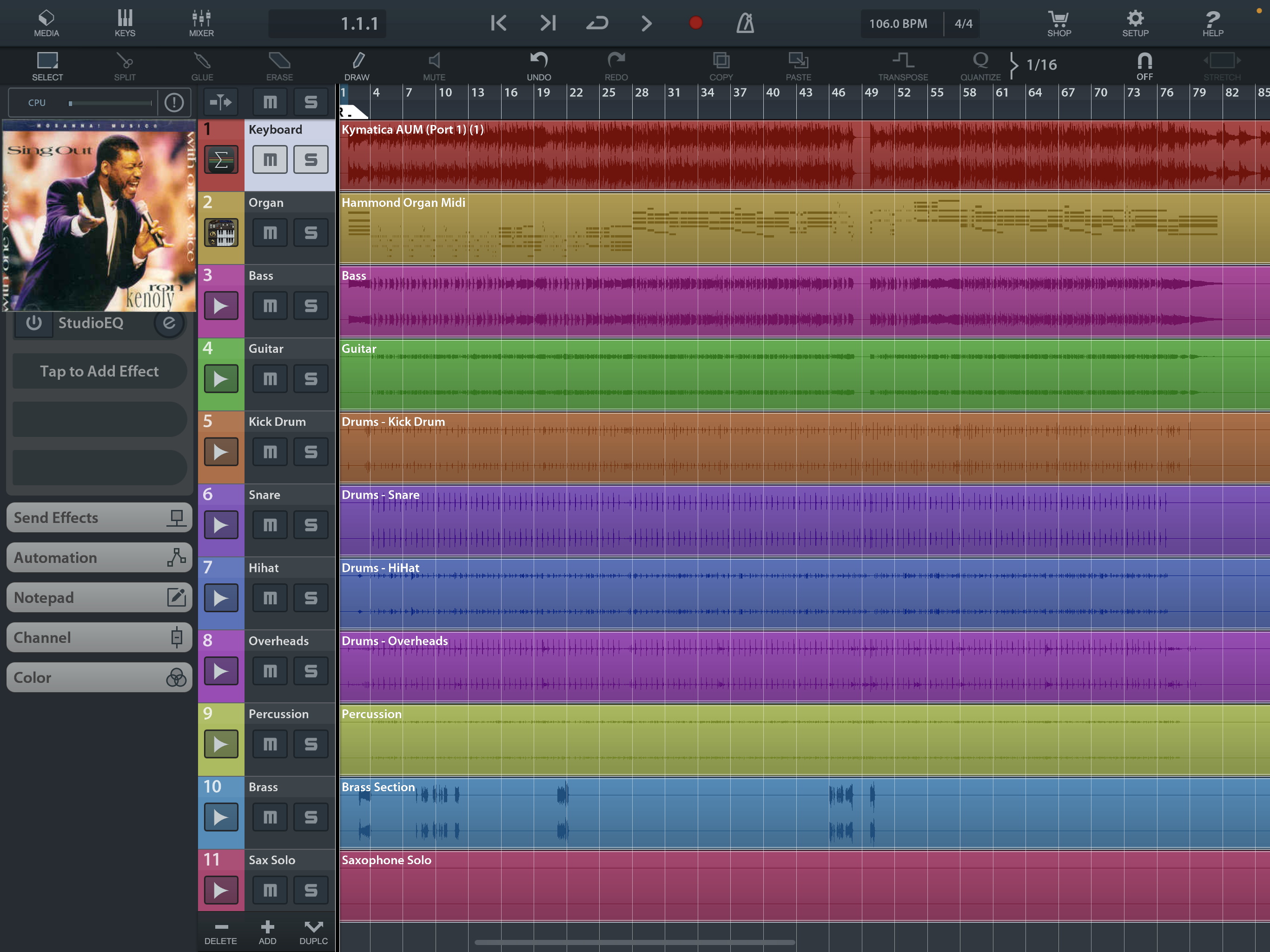 Ron Kenoly - For The Lord Is Good Song Audio Stems and Midi Files ...