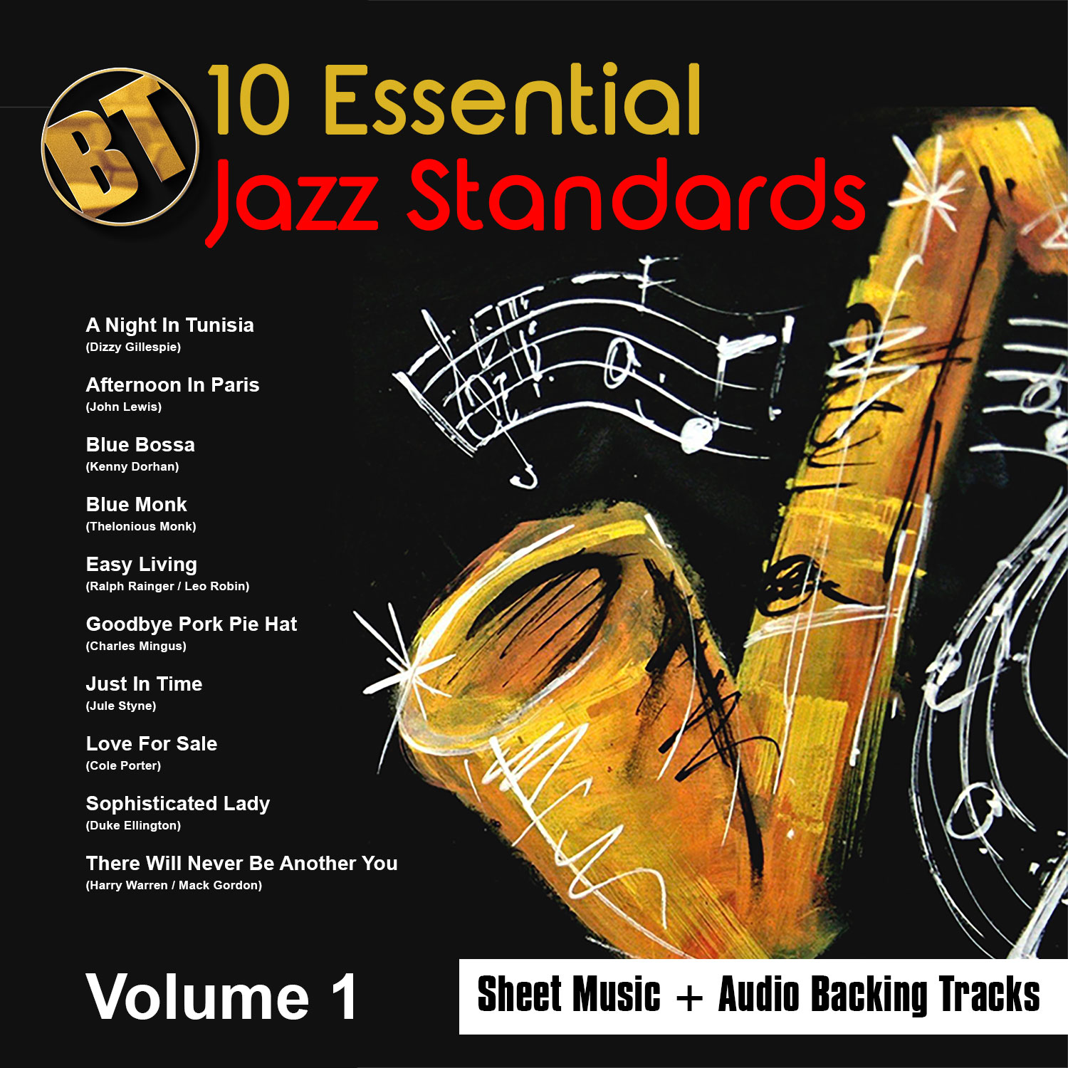 10 Essential Jazz Standards Vol.1 - Backing Tracks + Sheet Music EBook ...