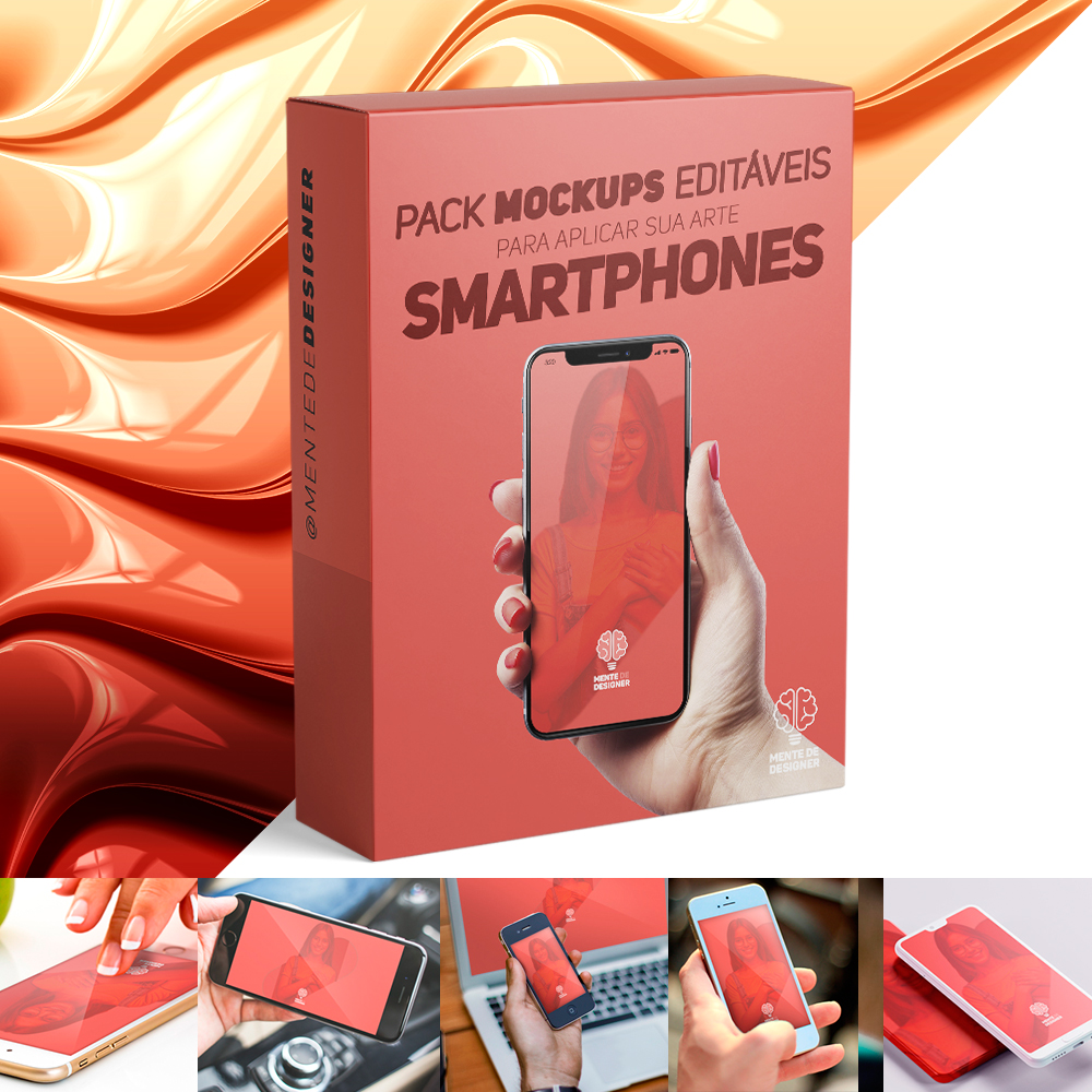 PACK MOCKUPS EDITÁVEIS - SMARTPHONES - Billy | Hotmart
