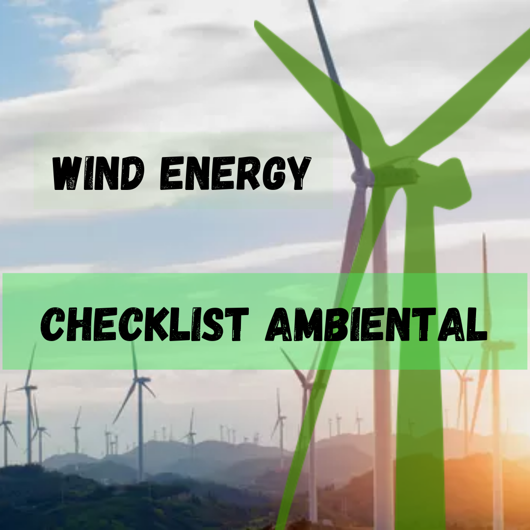 Checklist Ambiental para Monitoramento em Parque Eólico - Karen ...