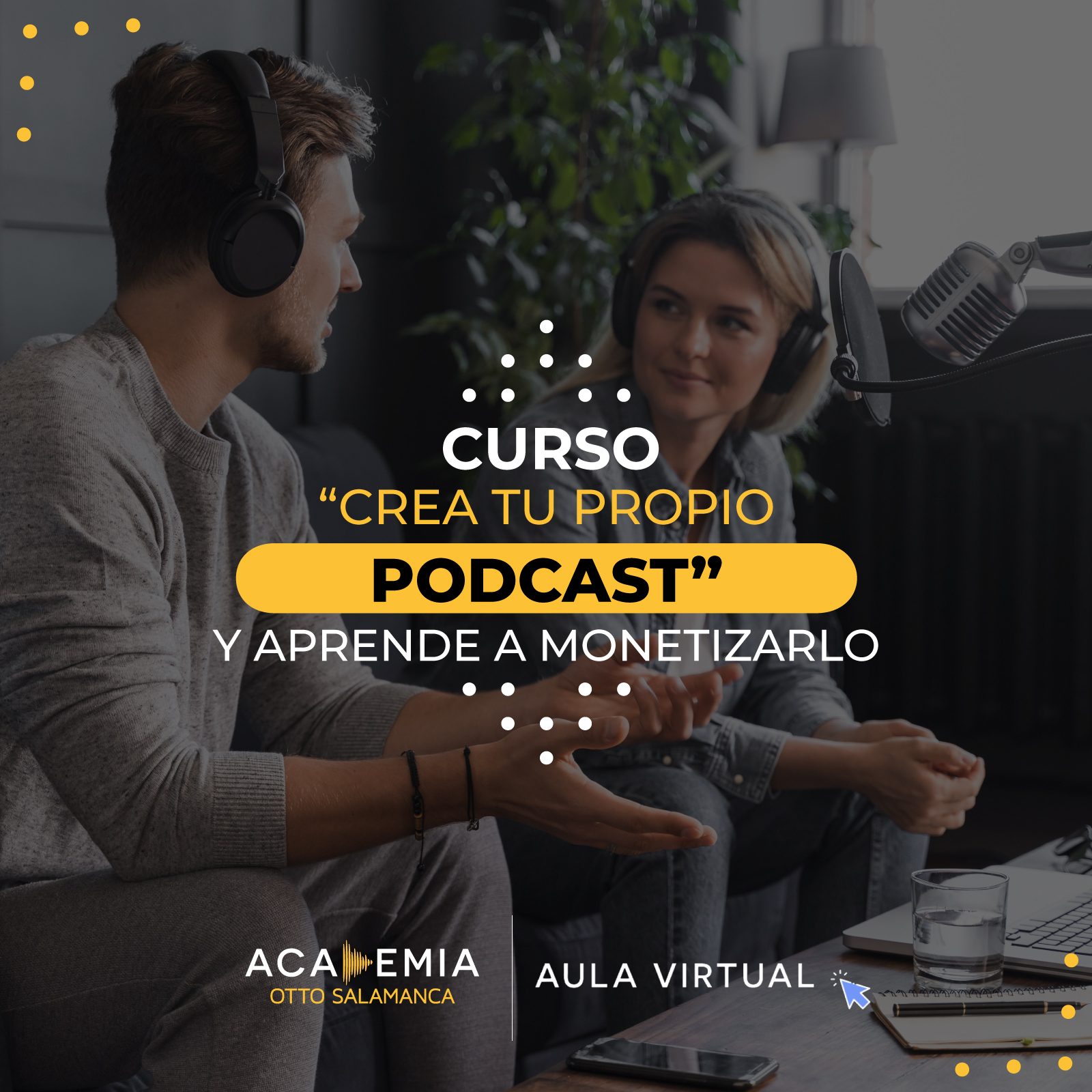 Crea tu propio podcast - Academia Otto Salamanca | Hotmart