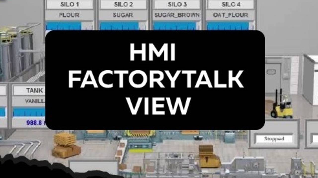 HMI - Factory Talk View - Escuela Control+ | Hotmart