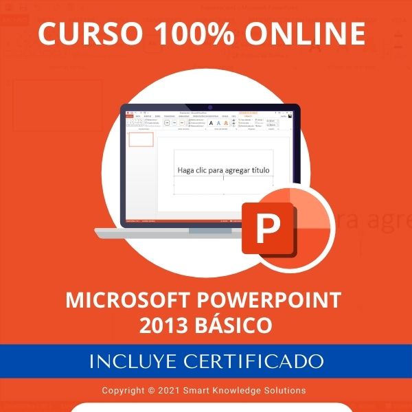 Curso completo 100% Online de Microsoft PowerPoint 2013 Básico incluye libro y certificado ...