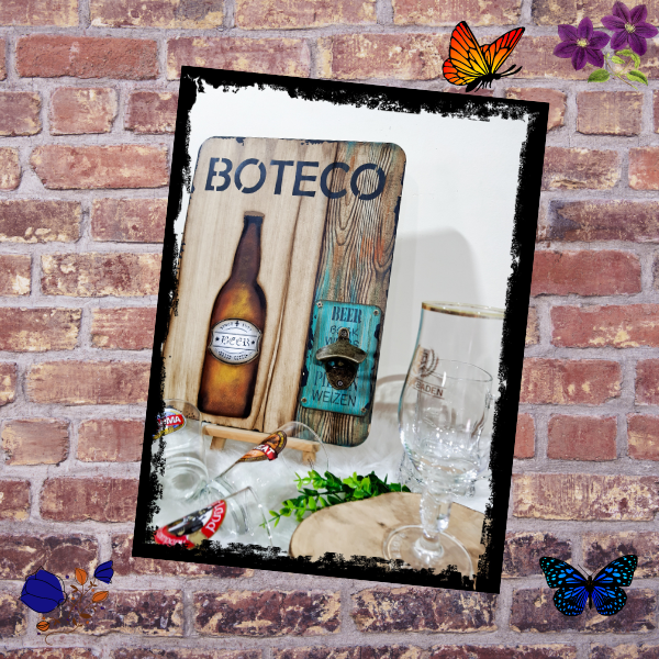 Projeto placa Boteco Rústico - Paula Artes Massagardi | Hotmart