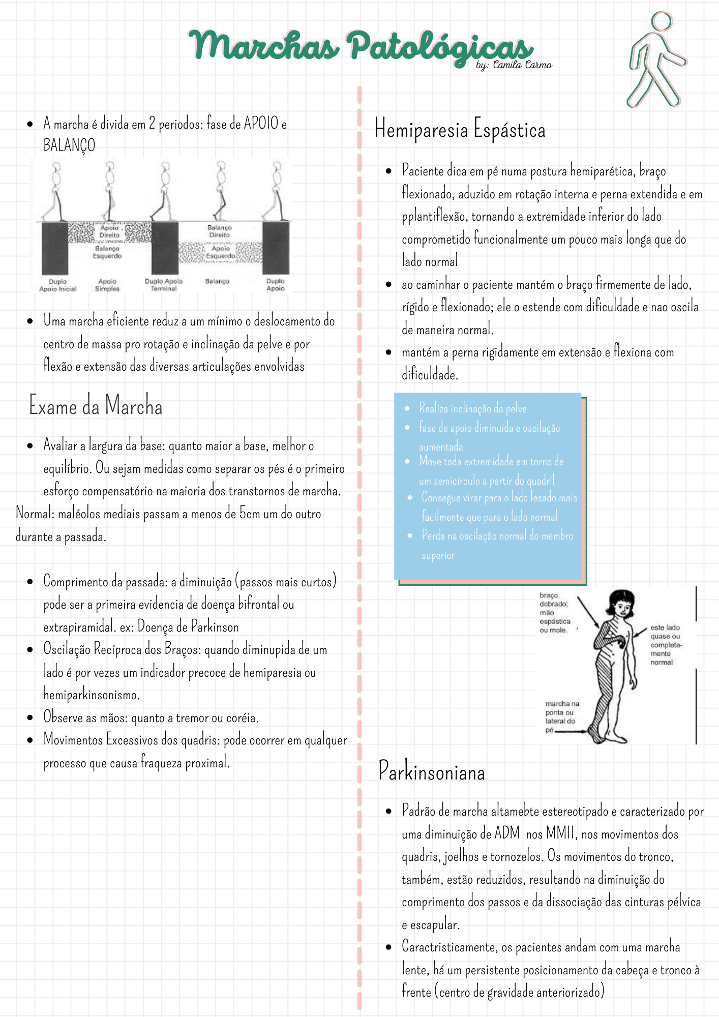 Resumo - Marchas Patológicas - Camila Carmo dos Santos | Hotmart