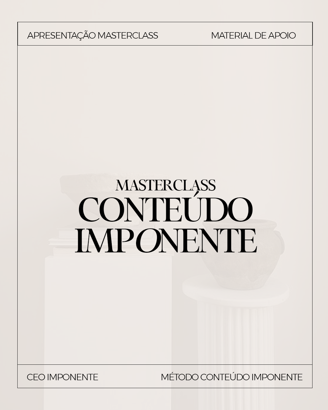 Masterclass Conteúdo Imponente - Lorrany Aguiar | Hotmart