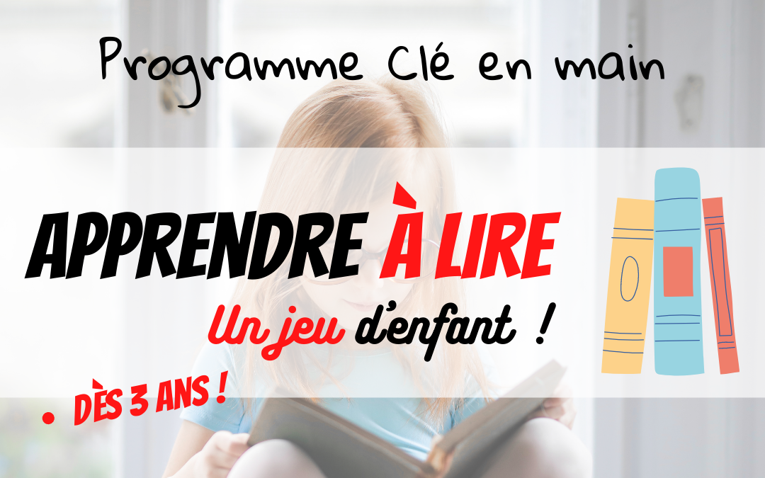 Apprendre à lire, un jeu d'enfant - X_blann | Hotmart