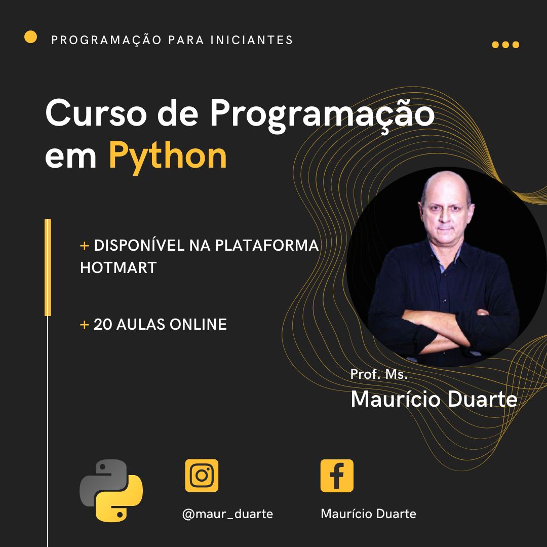 Lógica de Programação em Python - Mauricio Duarte | Hotmart
