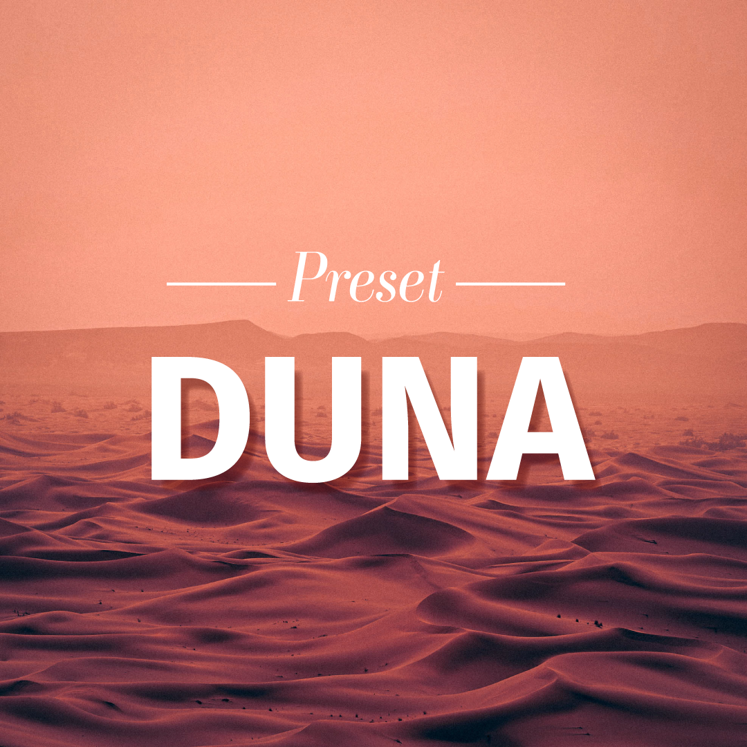 Preset Duna - Rodrigo Camargo Cardoso | Hotmart