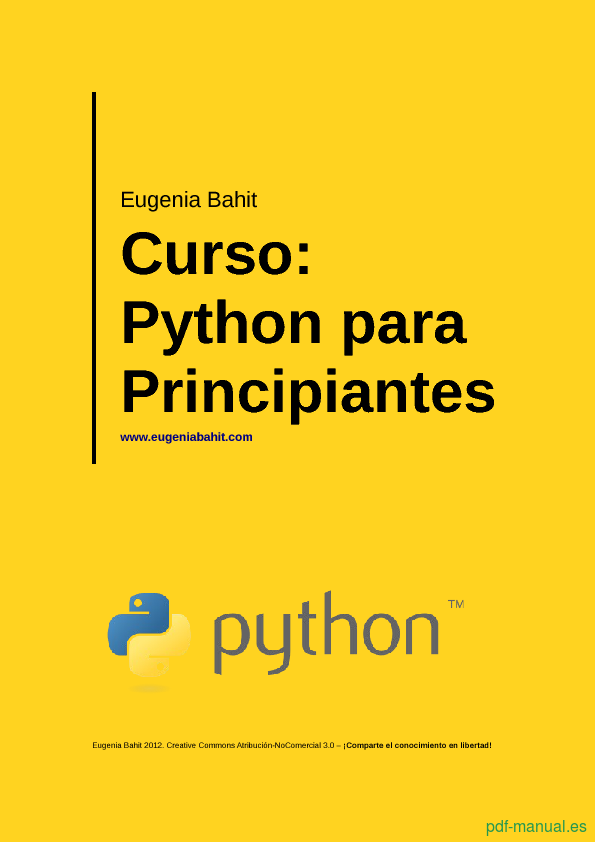 Programación con python - Johan Tenorio Rico | Hotmart