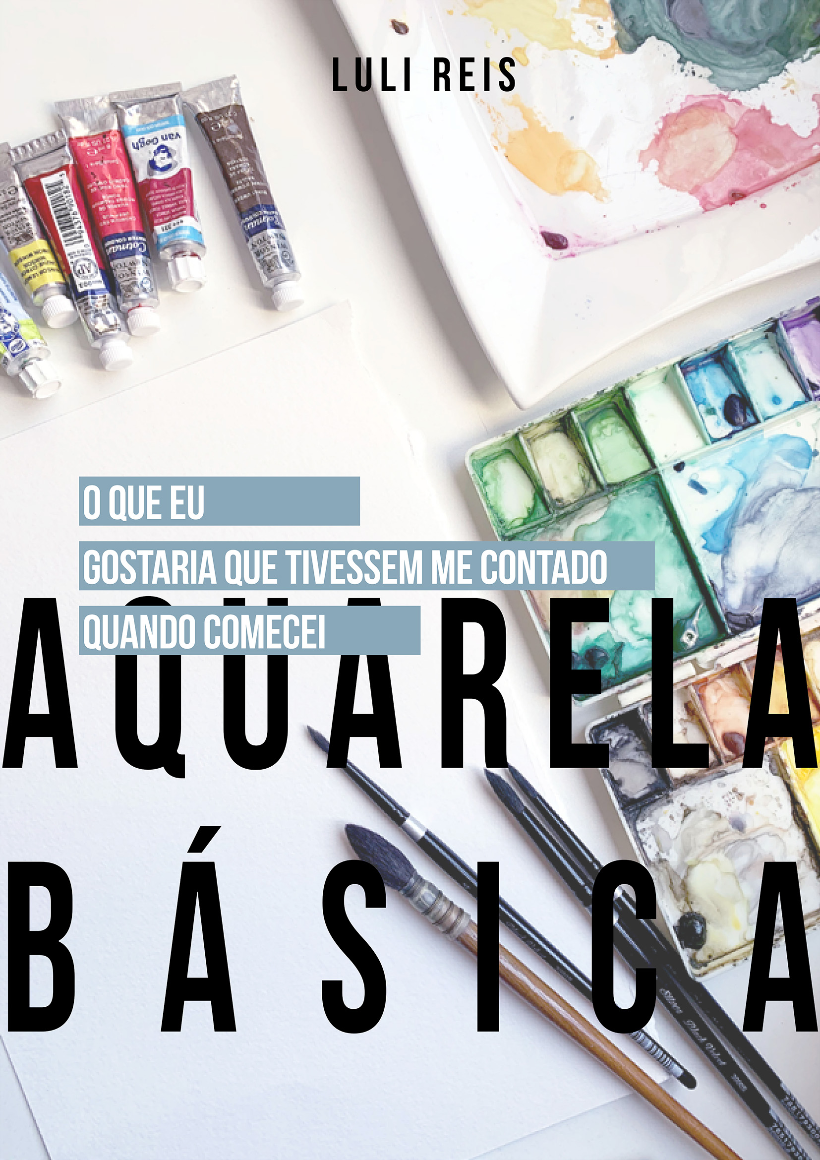 E-BOOK AQUARELA BÁSICA - Luli Reis | Hotmart