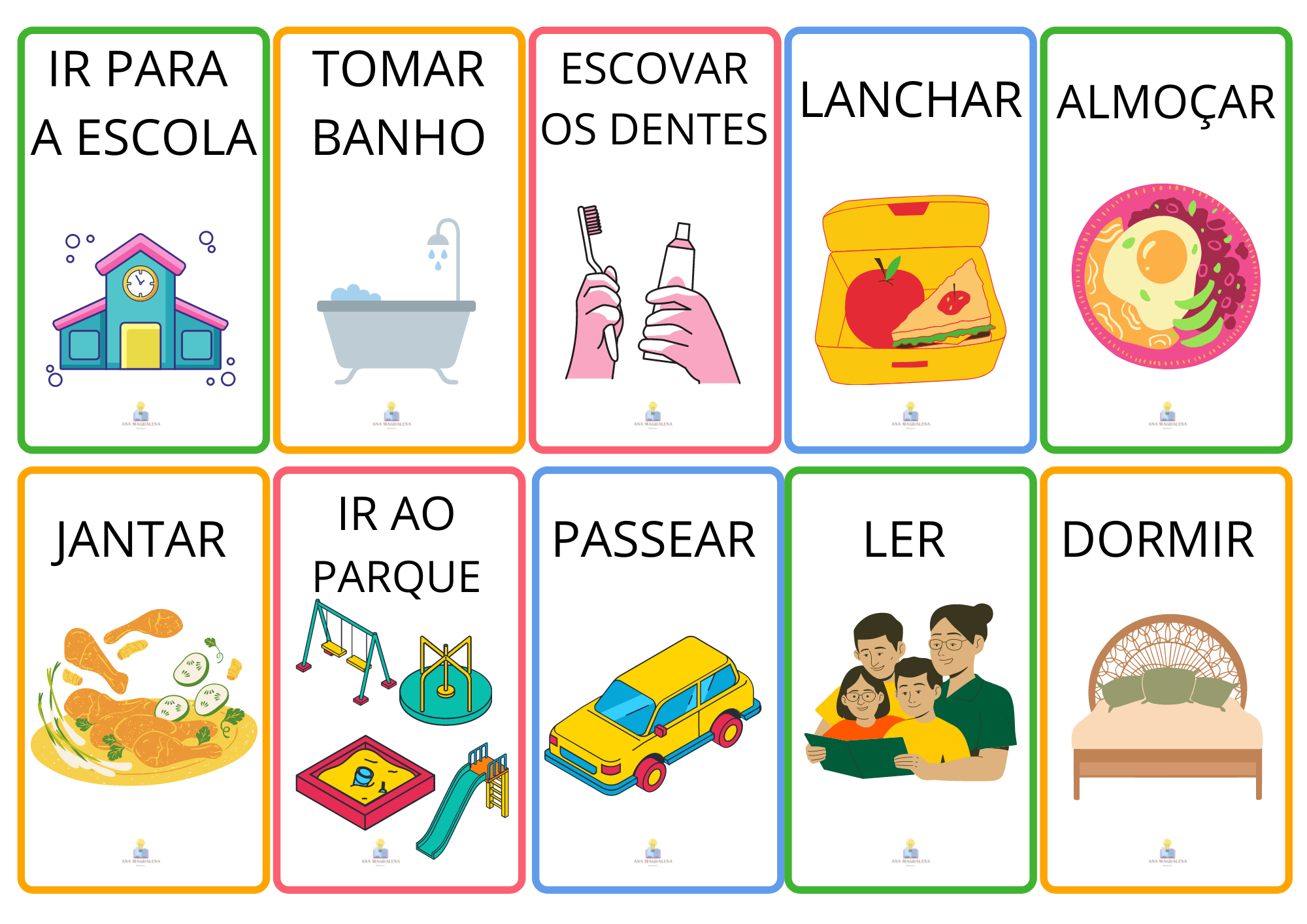 Rotina Visual - Ana Beatriz Ranucci Magdalena | Hotmart