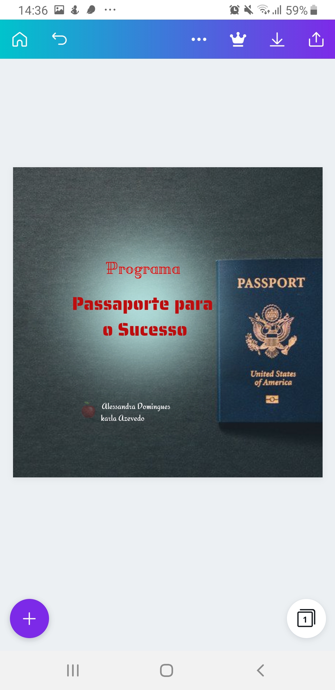 Programa Passaporte para o Sucesso - Alessandra Pereira Domingues ...