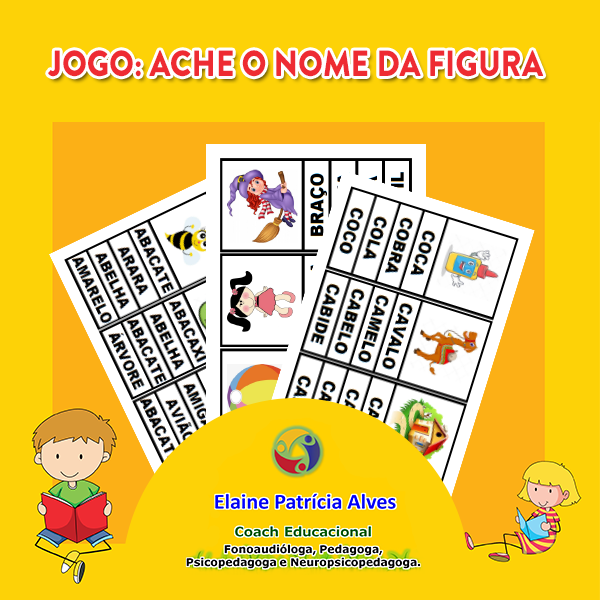 Jogo: Ache o nome da figura - Elaine Patrícia Alves | Hotmart
